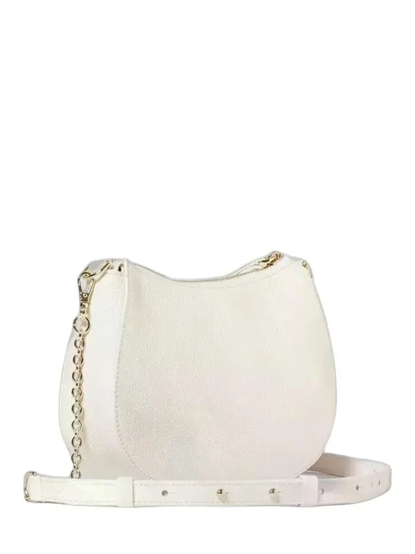 COCCINELLE C-easy Grained Leather Shoulder Bag - Neutrals