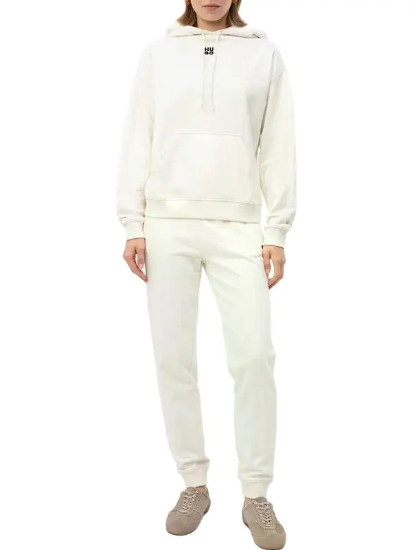 Hugo Logo Patch Track Pants - Neutrals