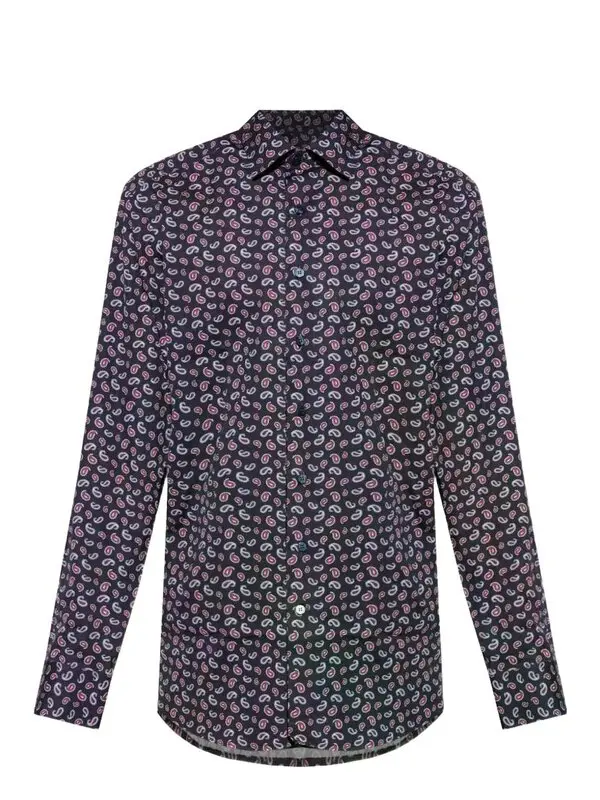 Etro Paisley-print Shirt - Blue