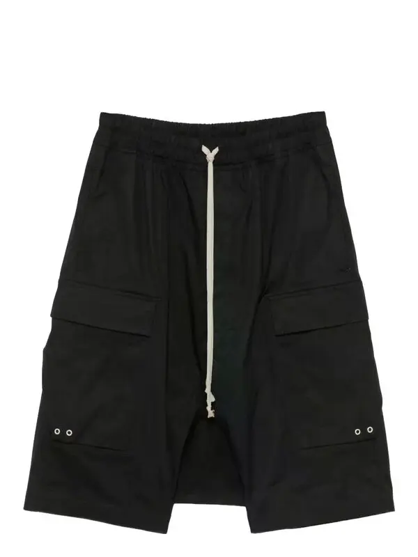 Rick Owens Cargo Shorts - Black