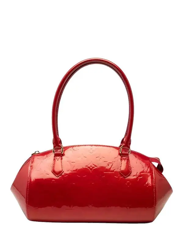 LOUIS VUITTON Monogram Vernis Sherwood Pm Shoulder Bag - Red