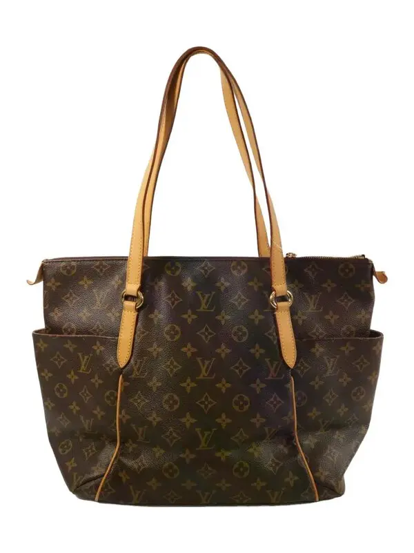 LOUIS VUITTON Monogram Canvas Mm Totally Tote Bag - Brown