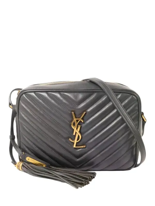 Saint Laurent Lou Camera Bag - Grey