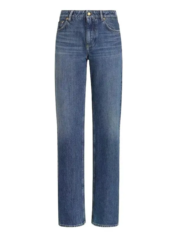 Dolce & Gabbana 5-pocket Denim Trousers - Blue