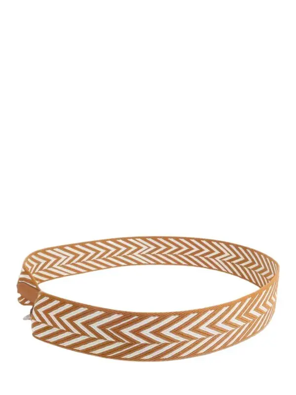 Hermès Sangle Zigzag Bag Strap - Neutrals