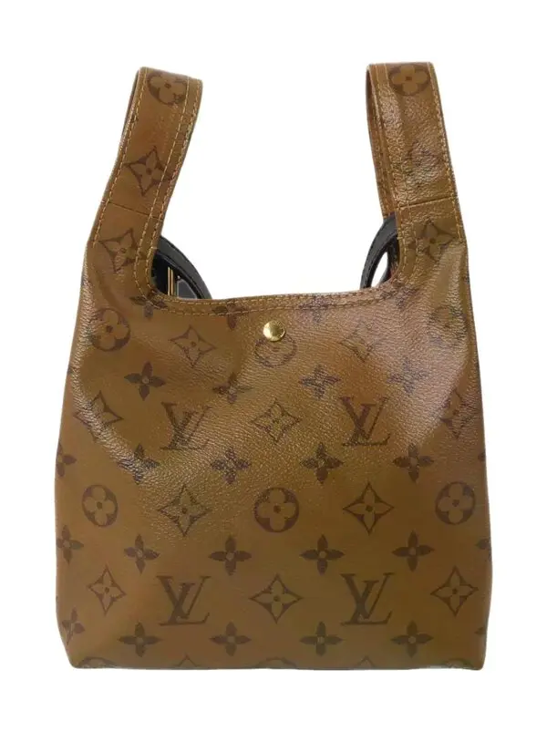 LOUIS VUITTON Atlantis Bb Monogram Reverse Tote Bag - Brown