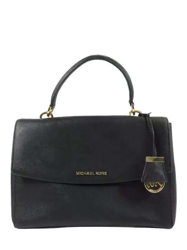 Michael Kors Ava Leather Handbag - Black