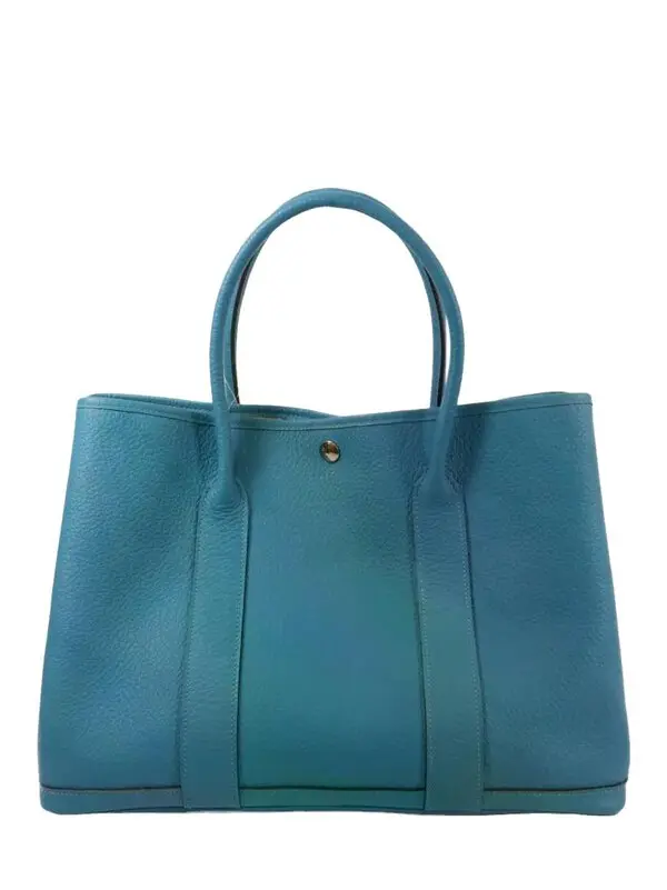 Hermès 2014 Garden Party Tpm Tote Bag - Blue