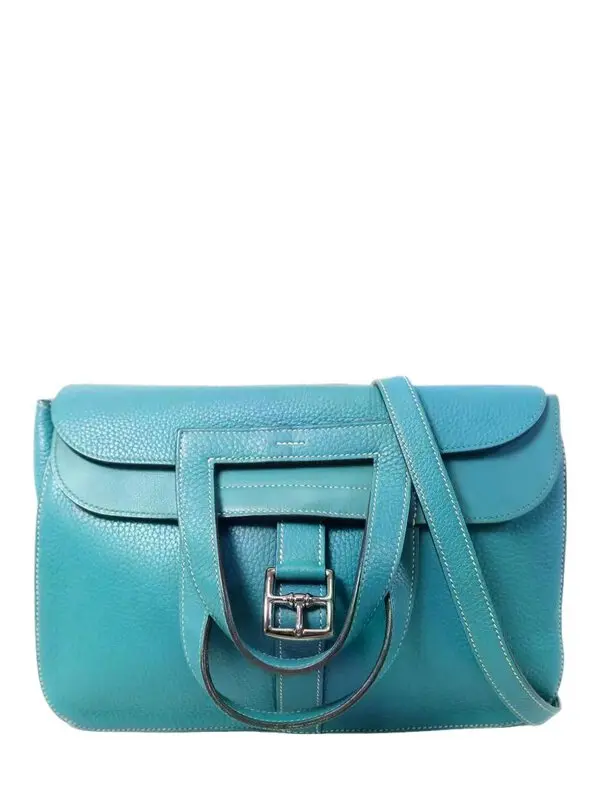 Hermès Halzan Tote Bag - Blue