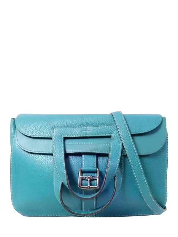 Hermès Halzan Tote Bag - Blue