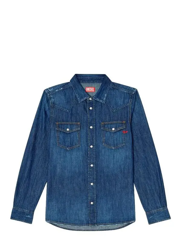 DIESEL® Denim Overshirt - Blue