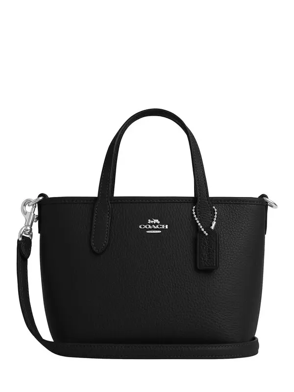 COACH OUTLET City Mini Tote Bag - Silver/black