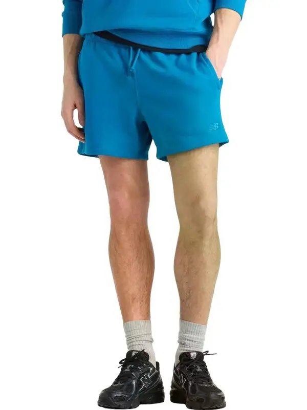 NEW BALANCE Athletics French Terry Shorts - Blue