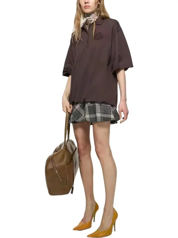 Acne Studios Layered T-shirt Dress - Brown