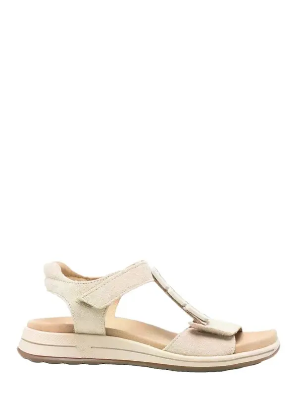 ARA Osaka Embellished Touch-strap Sandals - Neutrals