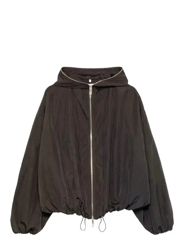 Sportmax Hooded Jacket - Brown