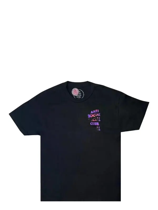 ANTI SOCIAL SOCIAL CLUB Lava Logo-detail T-shirt - Black