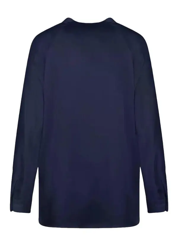 Vince Silk Blouse - Blue