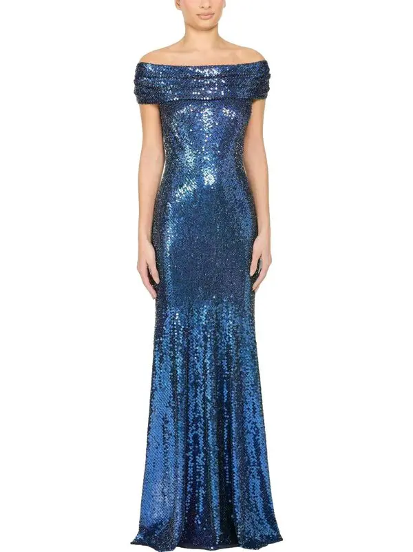 Jenny Packham Echo Gown - Blue