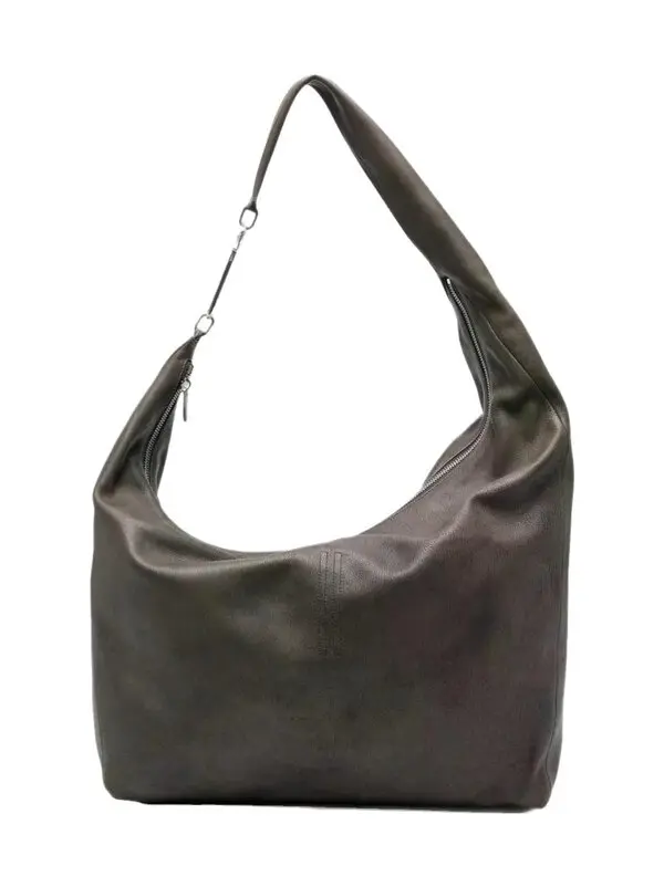 Rick Owens Gemini Oversized Shoulder Bag - Grey