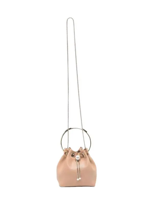 JIMMY CHOO Bon Bon Bucket Bag - Neutrals