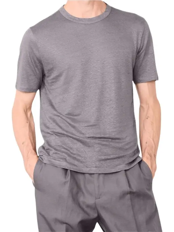 Officine Générale Short-sleeved T-shirt - Gray