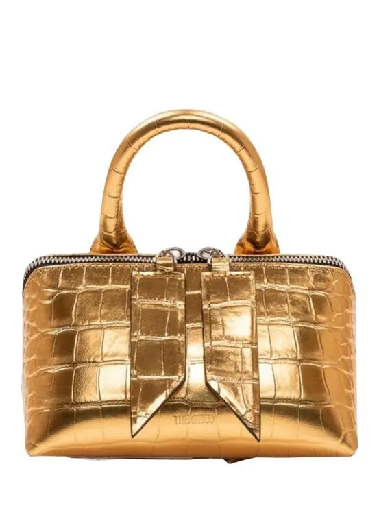Attico The Friday Mini Shoulder Bag - Brown