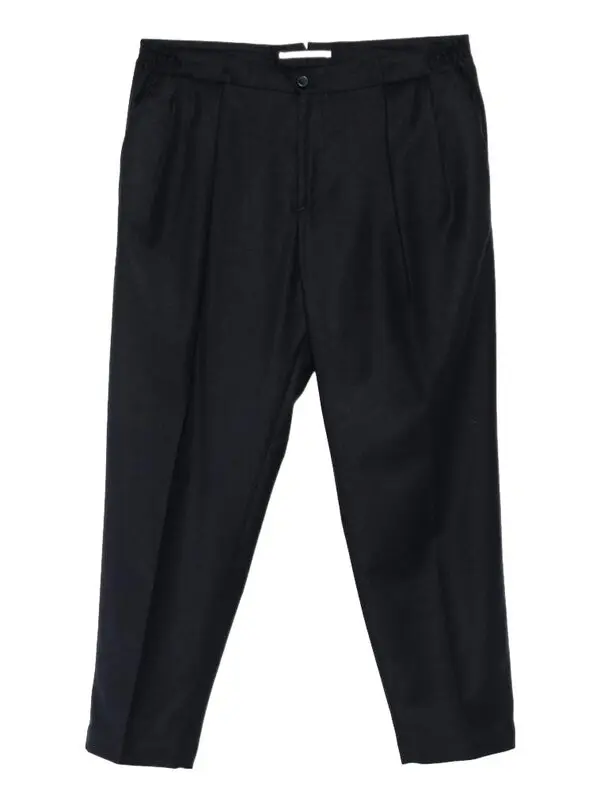 BRIGLIA 1949 Pleated Casual Pants - Black