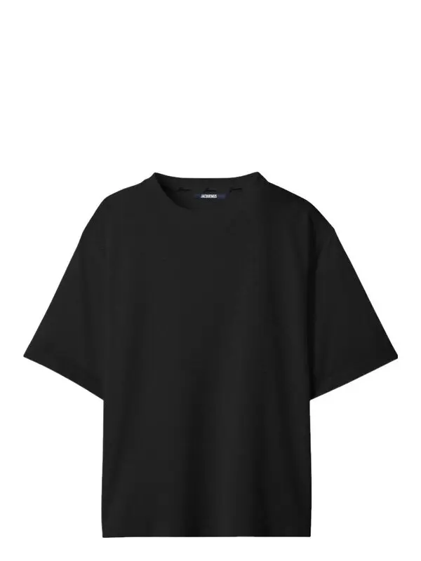 Jacquemus Crew Neck Short-sleeved T-shirt - Black