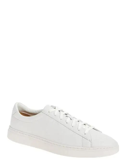 BOSS Kieran Low Top Leather Sneakers - Ntural