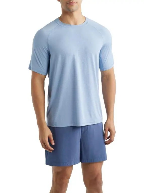 Zella Endurance Performance T-shirt - Blue Dewdrop