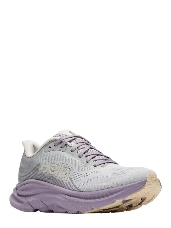 HOKA® Clifton Running Shoe - Stardust/mellow Lilac