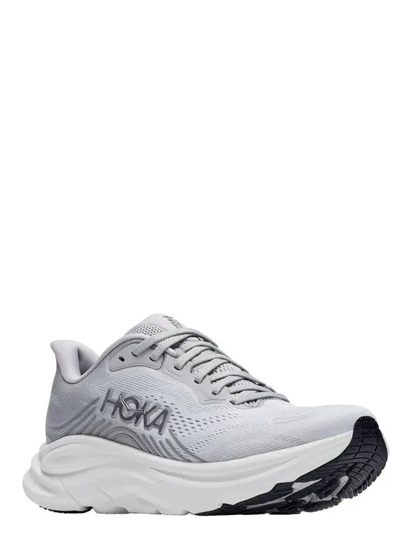 HOKA® Clifton Running Shoe - Stardust/silver