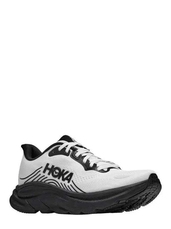 HOKA® Clifton Running Shoe - White/black