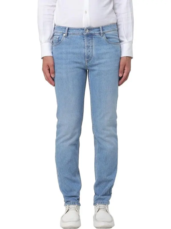 Brunello Cucinelli Light Wash Jeans - Gnawed Blue
