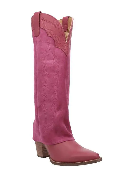 DINGO Wild Fire Western Boot - Fuchsia