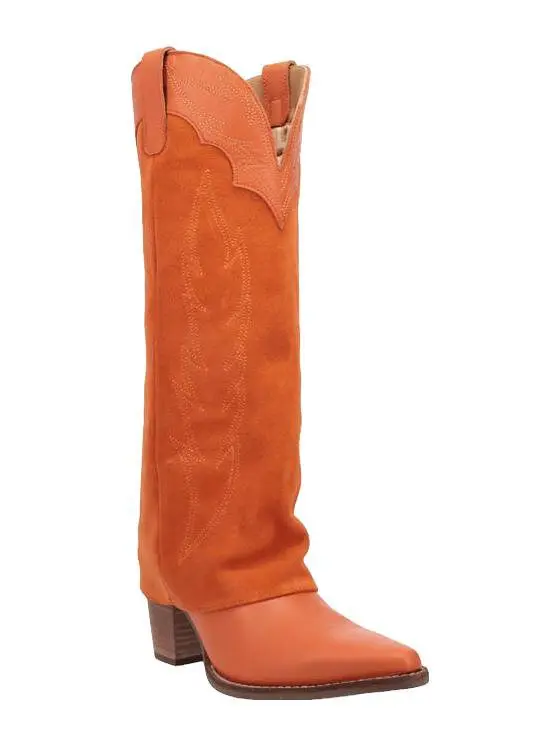 DINGO Wild Fire Western Boot - Orange