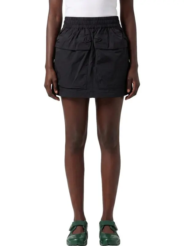 DIESEL® Nylon Cargo Mini Skirt - Black