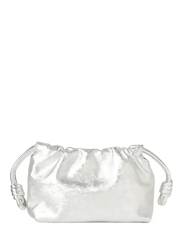Loewe Flamenco Mini Bag - Silver