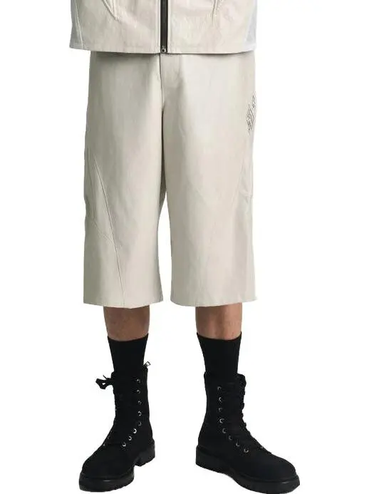 RtA Rami Biker Shorts - Grey