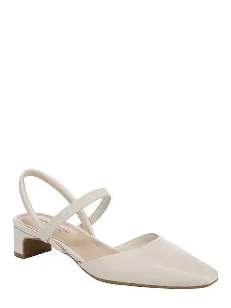 LIFESTRIDE Lainey Pump With Slingback Strap - Bone