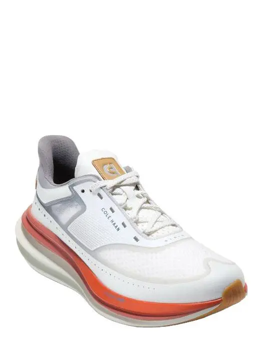 Cole Haan Originalgrand Quadstar Running Shoe - White/titanium/silver Birch