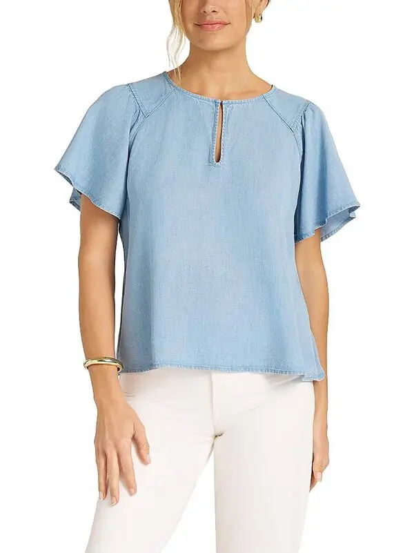 MATTY M Hayden Top - Chambray