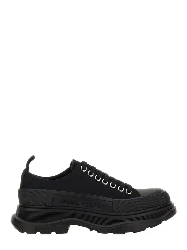 Alexander McQueen Tread Slick High Top Sneakers - Black