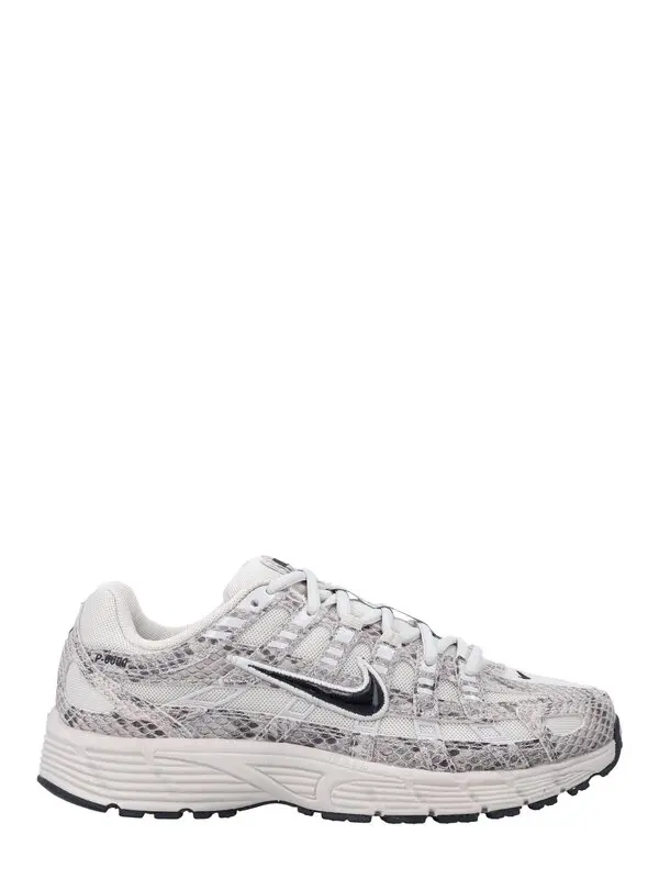 Nike Retro-inspired Lace-up Sneakers - Light Bone