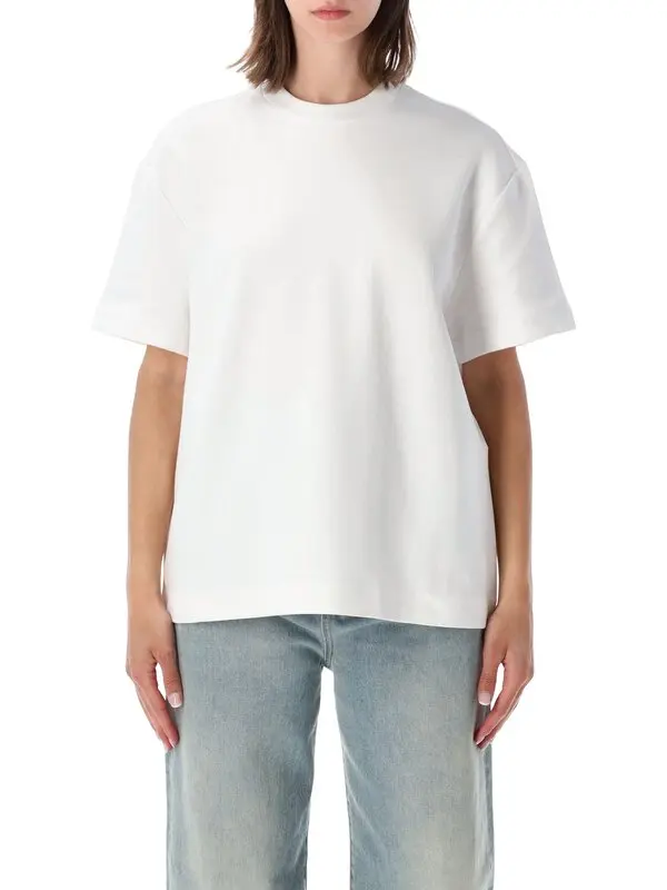 THE FRANKIE SHOP Essential Crewneck T-shirt - Bianco