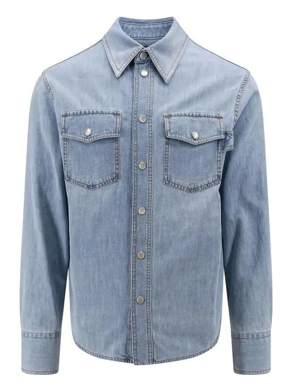 Bottega Veneta Faded Shirt - Denim