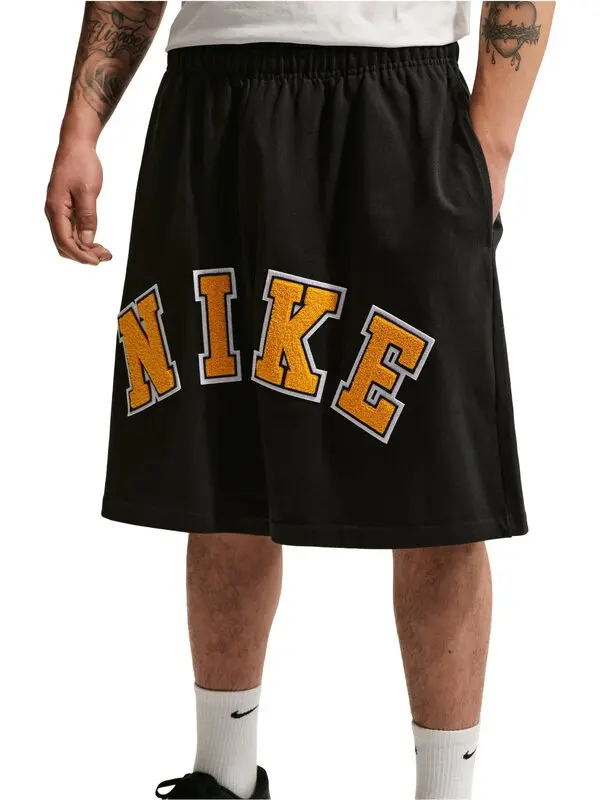 Nike Midweight Shorts - Black/yellow
