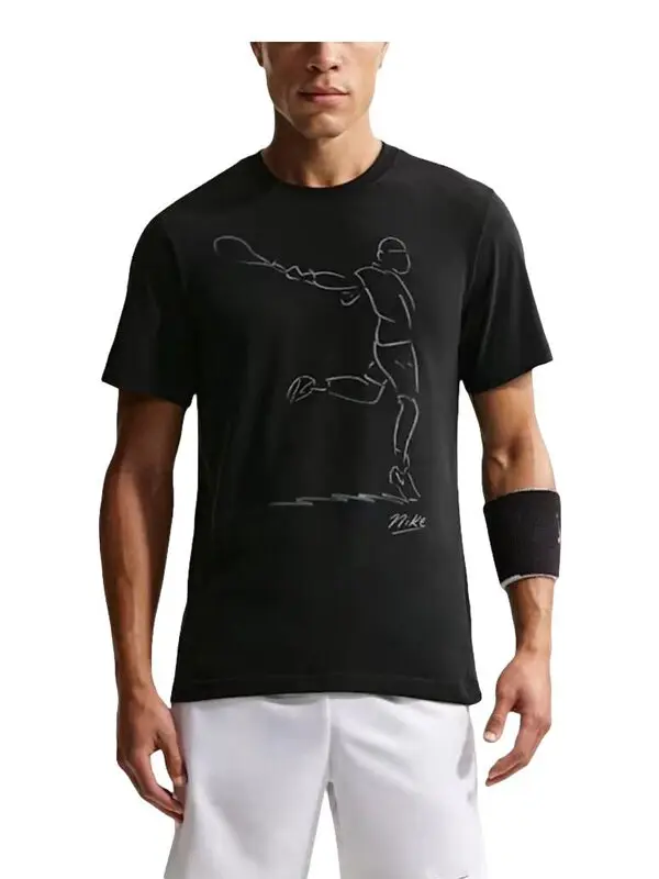 Nike Court Dri-fit T-shirt - Black
