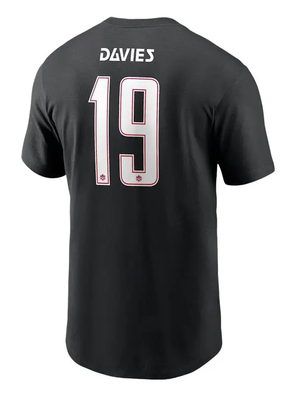 Nike Alphonso Davies Team Canada T-shirt - Black